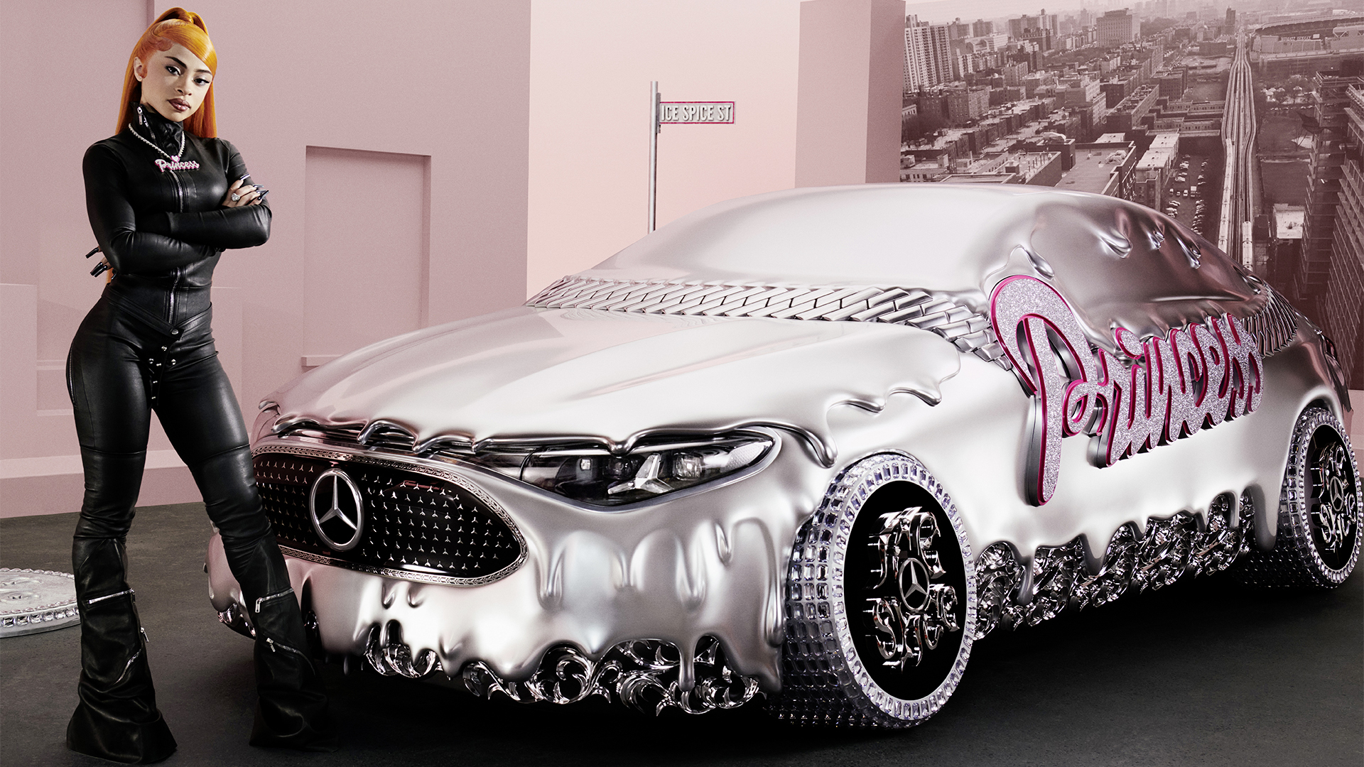 You won’t believe how Ice Spice redesigned this Mercedes-Benz ...