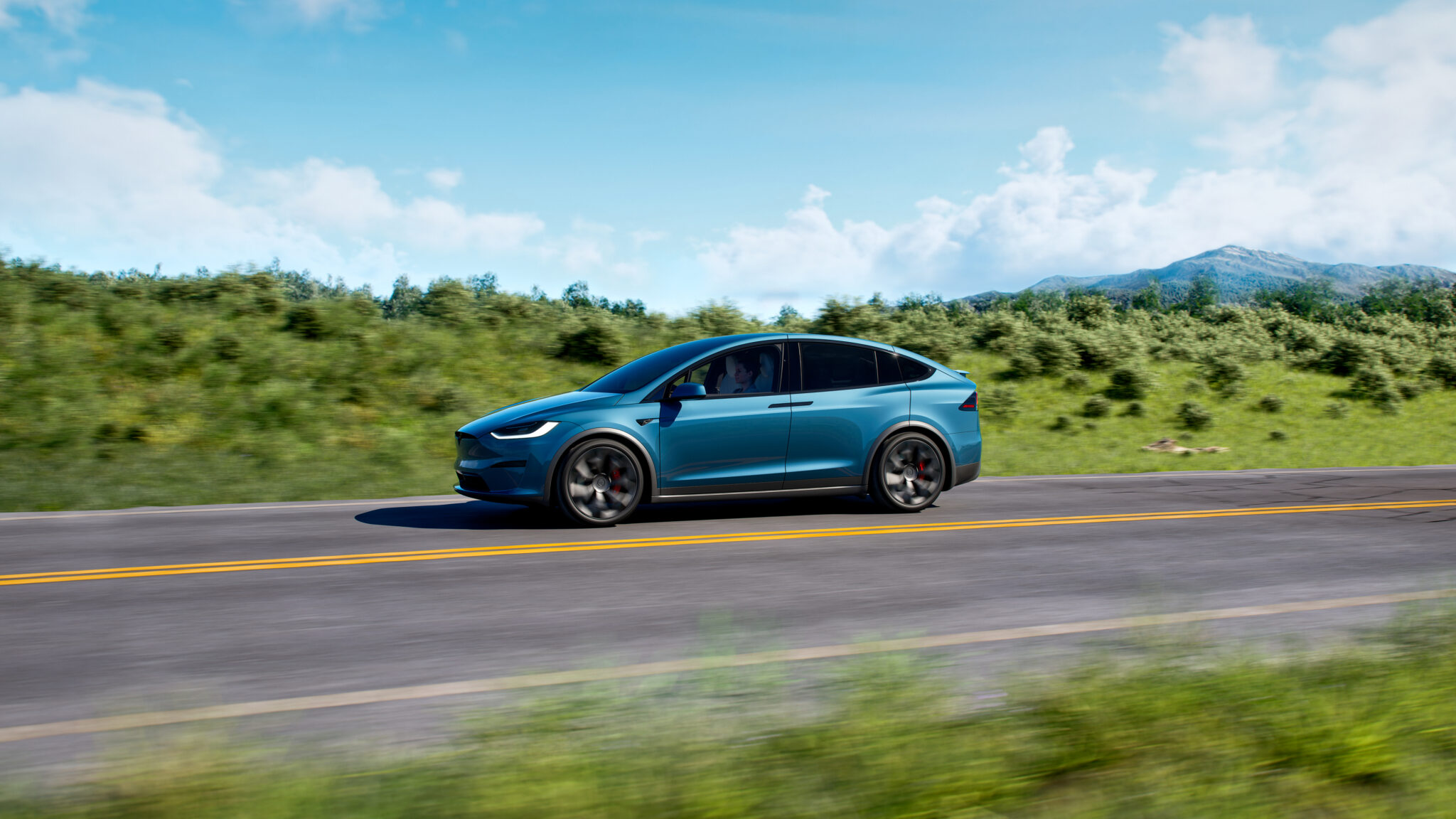 Frost Blue and faster too: Tesla’s Model X gets a sleek update ...