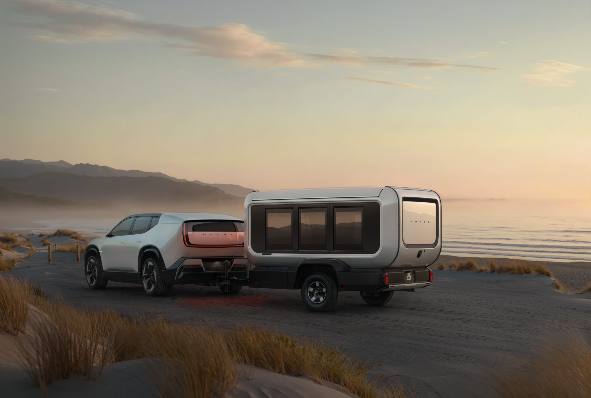 Honda reveals Base Station prototype lightweight travel trailer ...